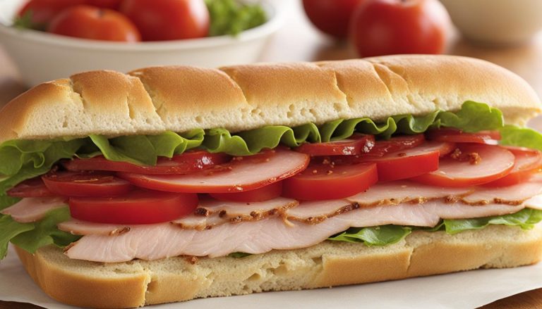 The Subway Turkey Breast Sandwich: Ingredients, Price, Calories and ...